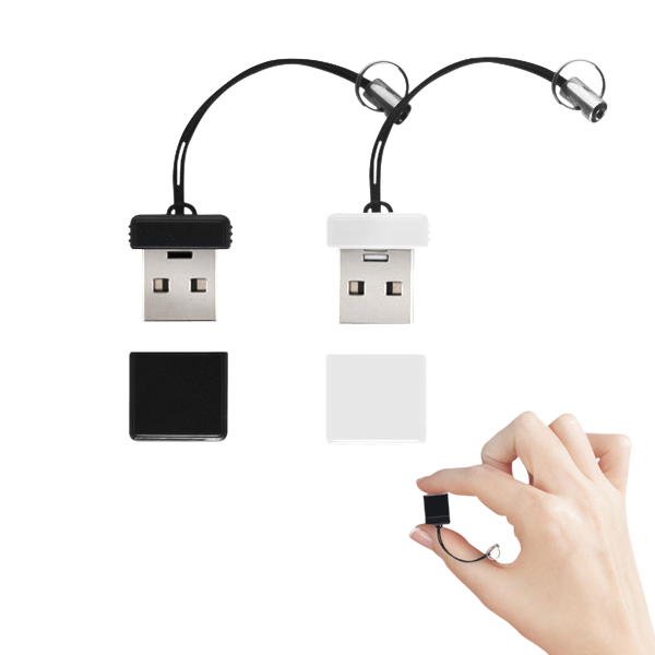 CLAVE: SPUSB010 Memoria USB mini 4gb con colguije promocional